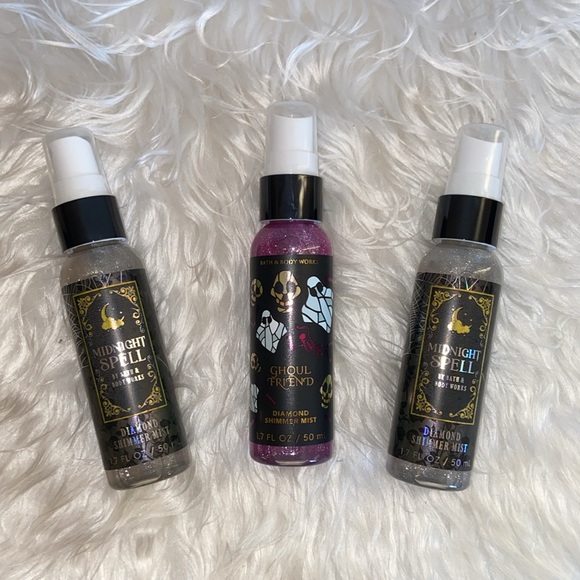 Bath & Body Works | Bath & Body | 3 Travel Sized Halloween Diamond ...